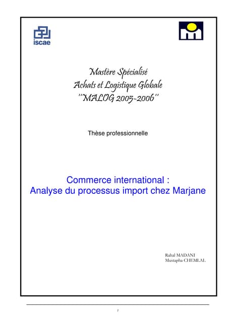 Page de garde arabe | PDF