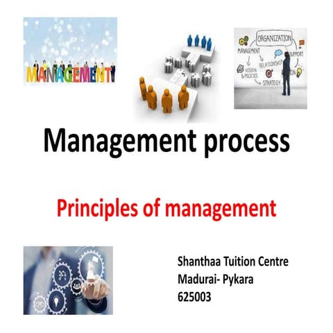 commerce unit 1 PPT- PROCESS OF manageme | PPT