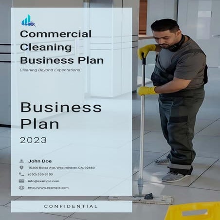 Commercial Cleaning Business Plan Example Template | PDF | Business ...