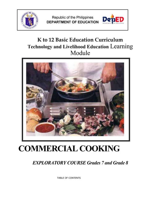 1.PECs in Cookery .pptx | Cooking | Food & Drink