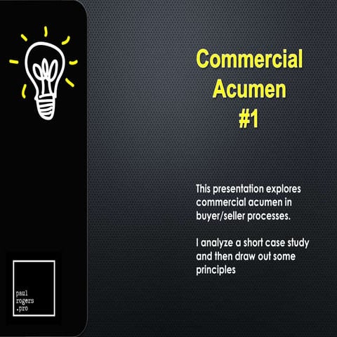 Commercial Acumen One | PDF | Computer Peripherals | Computing