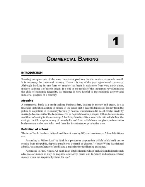 Functions of Bank | PPT