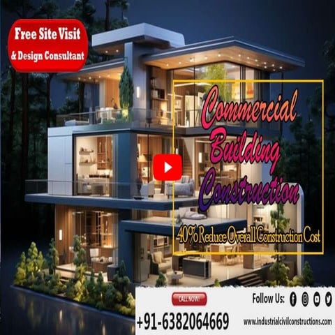 Commercial Building Construction Mysore | PPTX