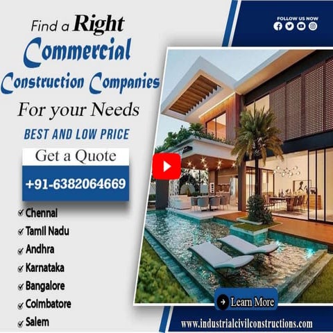 Commercial Building Construction Companies | PPTX