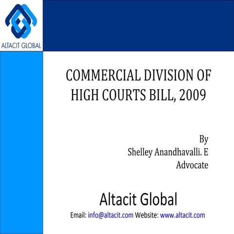 Commercial division | PPT