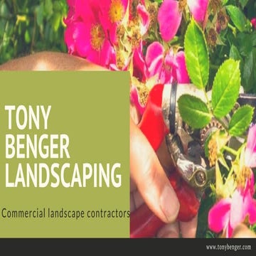 Commercial landscape contractors | PPT