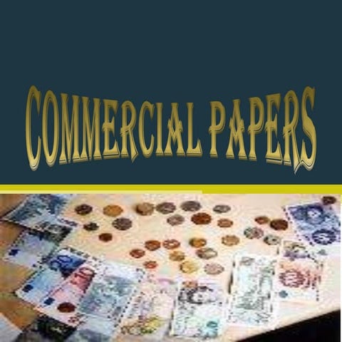 Commercial papers | PPTX