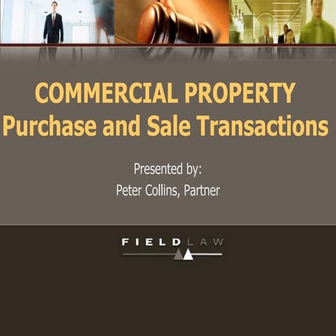 Commercial Property - purchase and sale transactions - Alberta - broker ...