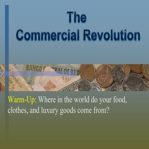 Commercial Revolution | PPTX