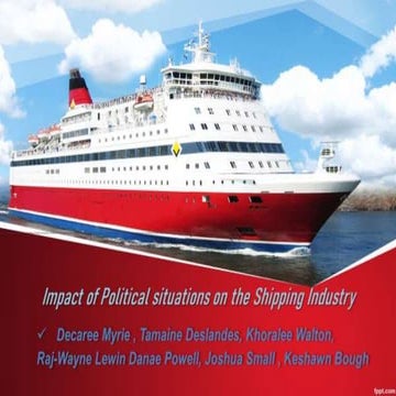 the Commercial Shipping Project powerpoint | PPTX