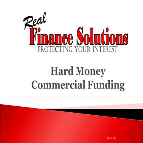 Hard Money Commercial Lending | PPT