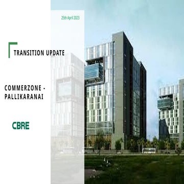 Commerzone -Pallikaranai Readiness of MEP update 25.04.2022.pptx