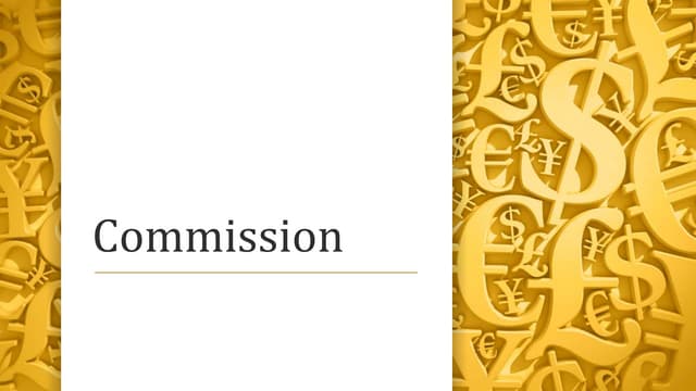 math 7 q1 8 COMMISSION.pptx Grade 7 lesson | PPTX