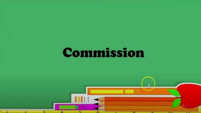 Commission word problem for Grade 6 Learners | PPTX