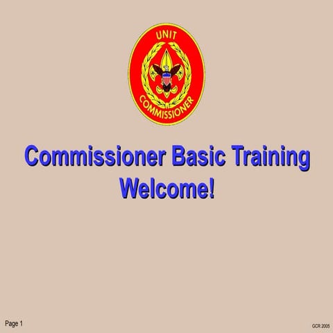 Commissioner basic part ii - web | PPT