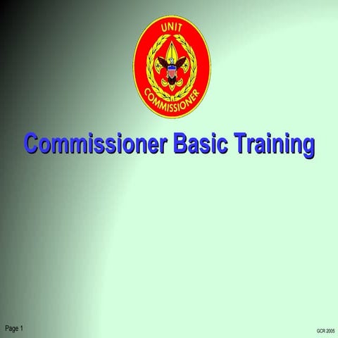 Commissioner basic part iv - web | PPT