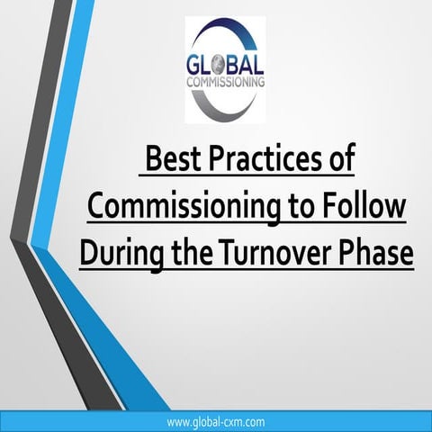 Commissioning-Best-Practices | PDF