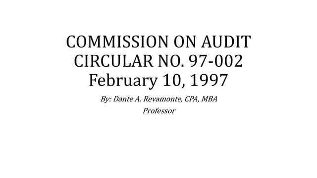 COA-CIRCULAR-NO.-2020-006-January-31-2020 PPE.pdf | Business Accounting ...