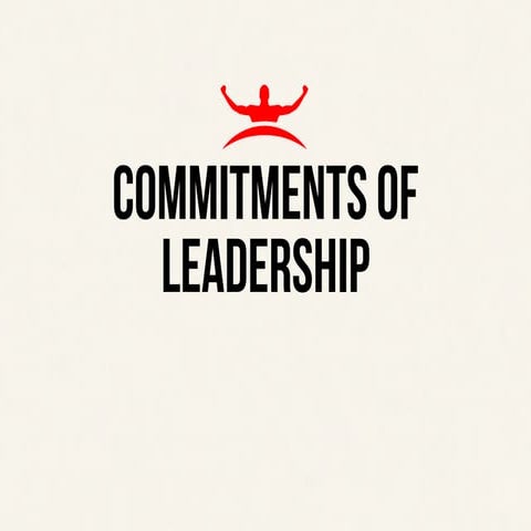 Commitments of leadership | PDF