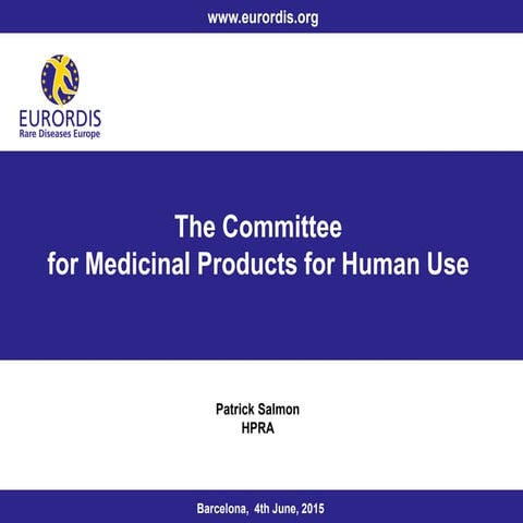 Committee for medicinalal products for human use | PDF