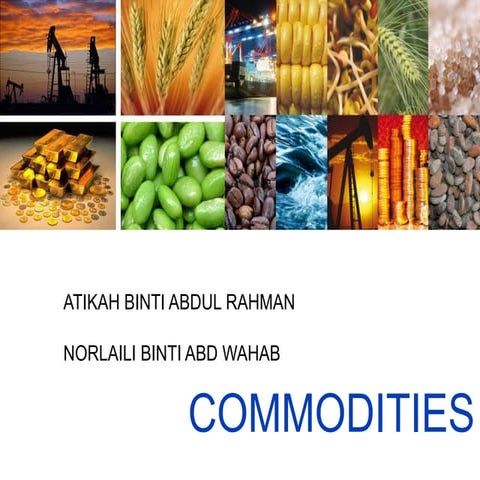 Commodities | PPTX