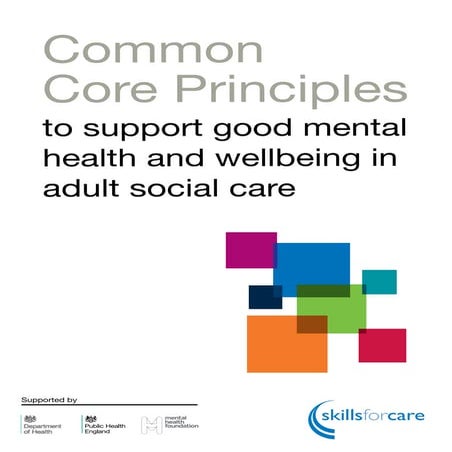 Common core-principles-to-support-good-mental-health | PDF