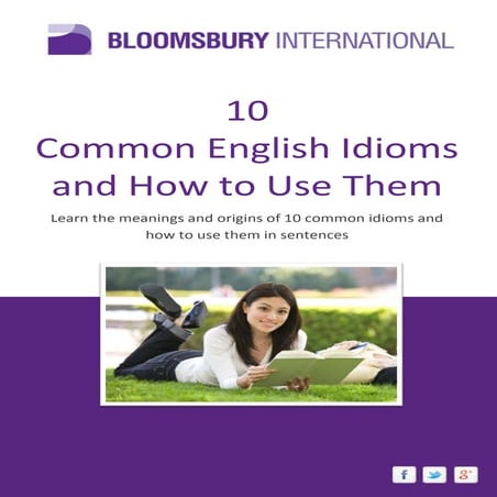 Common english-idioms | PDF