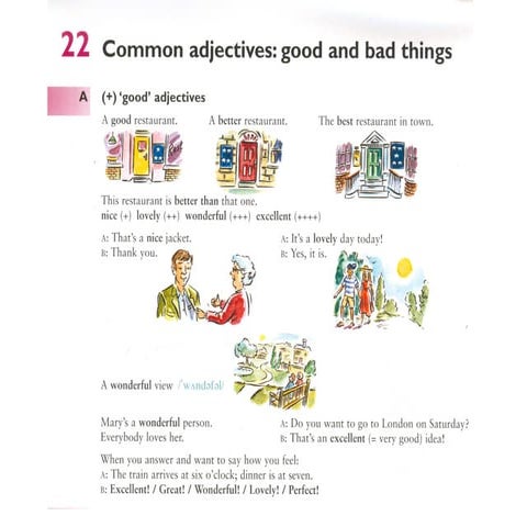 Common adjectives | PDF