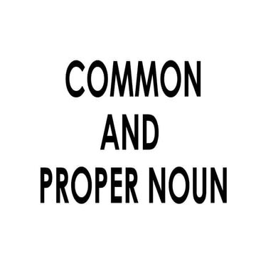 common and proper nouns powerpoint presentation english three kto 12 ...