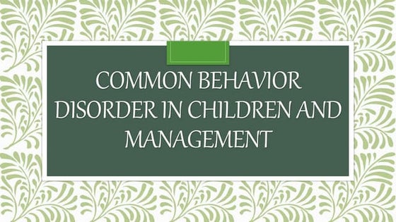 Parasomnia Enuresis | PPT