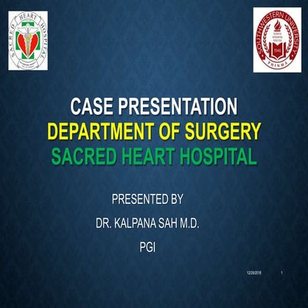 Common bile duct stone | PPTX
