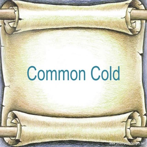 Common cold | PPTX