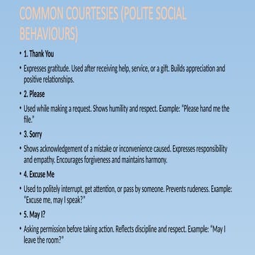 COMMON COURTESIES (POLITE SOCIAL BEHAVIOURS) CHARU.pptx