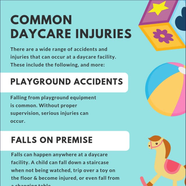 Common Causes of Daycare Injuries | PDF