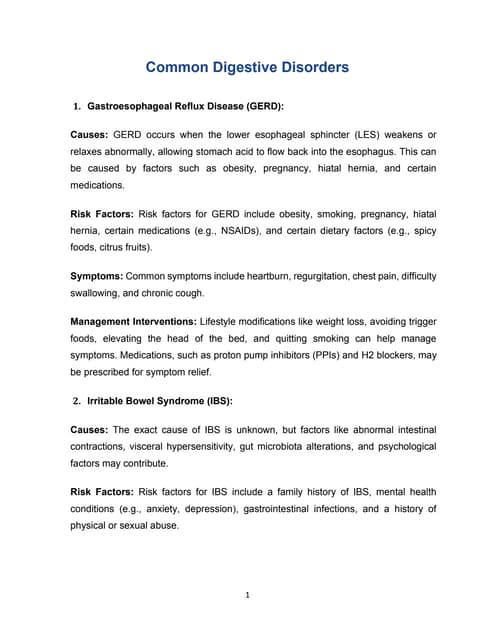 digestive disorders of the GI tractSolutionThe two common dige.pdf