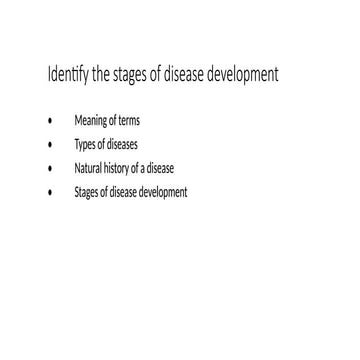 Stages of Infection | PPTX