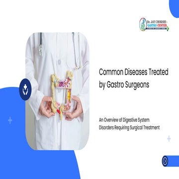 Common Diseases Treated by Gastro Surgeons | PDF
