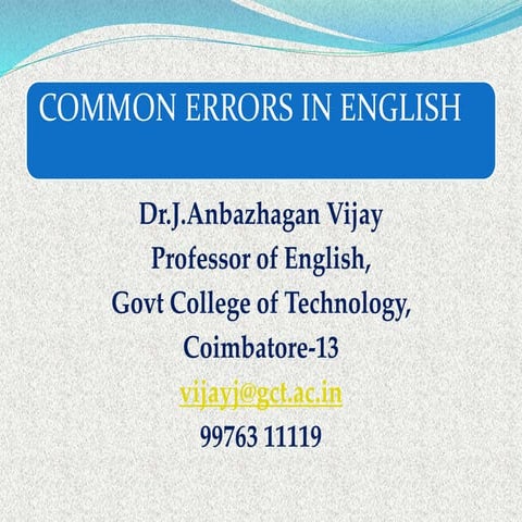 Common Errors.pptx