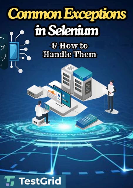 Common Exceptions In Selenium And How To Handle Thempdf Free Download