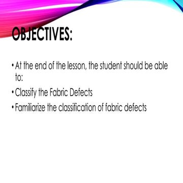 The Classification of Common Defect in the Fabric.pptx