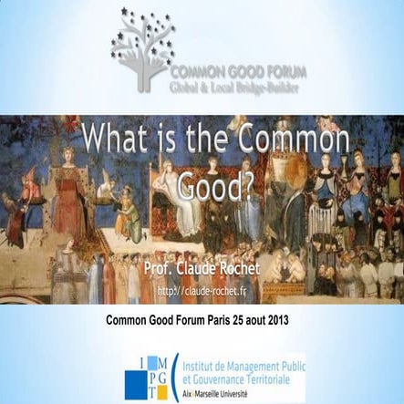 What is the Common Good? | PPTX