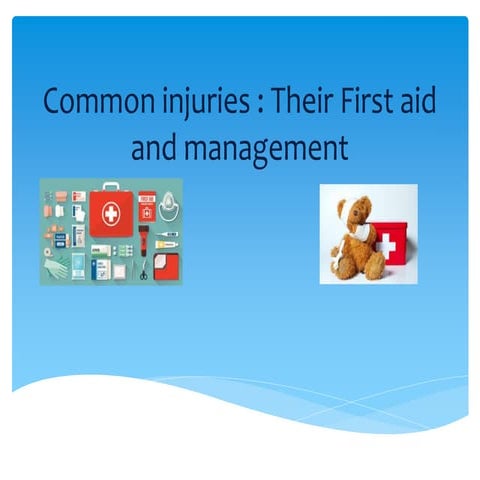 COMMON INJURIES AND FIRST AID.pptx