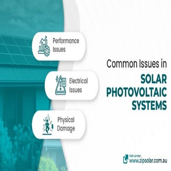 Common Issues in Solar PV System: Troubleshooting for Optimal Performance | PDF