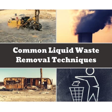 Common Liquid Waste Removal Techniques | PDF