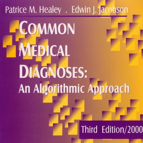 Common medical diagnosis -an algorithmic approach --3rd ed | PDF
