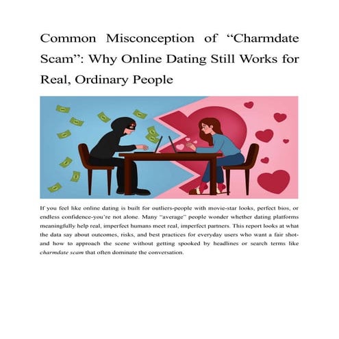 Common Misconception of Charmdate Scam Why Online Dating Still Works ...