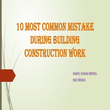 common mistakes during construction.pptx