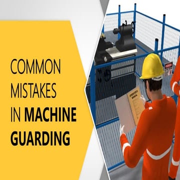 Common mistakes in machine guarding | PPT