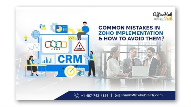 Common Mistakes In Zoho Implementation And How To Avoid Thempptx