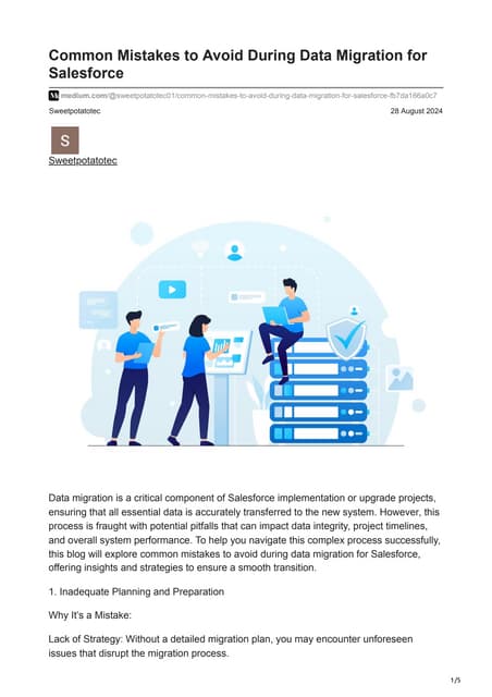 Essential Insights Top 7 Data Conversion Mistakes and Solutions | PDF